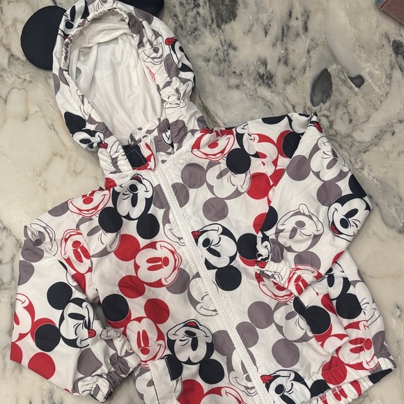 Jackets & Coats | Mickey Mouse Patterned Jacket | Poshmark